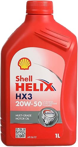 Shell Helix HX3 20W-50 Engine Oil - 1 Litre price in Egypt | Amazon ...