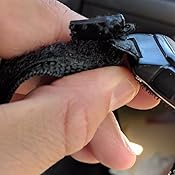 Amazon.com: Chums CHM00010MT The Band 20mm Watch Band, Black: Sports ...