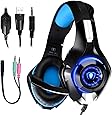 ARINO Cuffie Gamer Headset Gioco Video Cuffia con LED/per Cuffia Gaming ...
