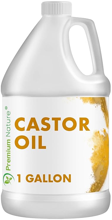 Amazon.com : Castor Oil Pure Carrier Oil - Cold Pressed Castrol Oil for ...