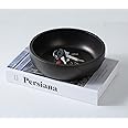 Amazon.com: Aotea Crafts Charcoal Black Concrete Large Key Bowl for ...
