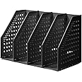 Amazon.com : deli Collapsible Magazine File Holder 4 Vertical ...