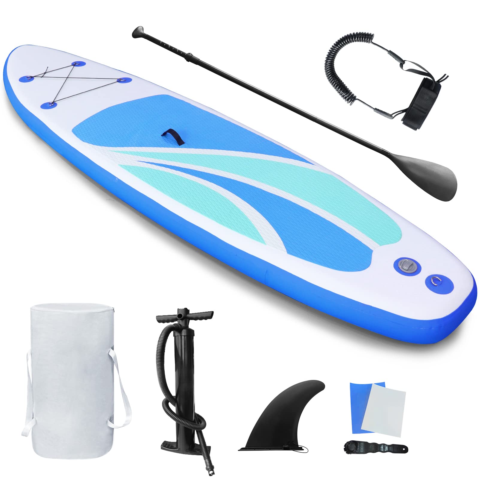 Inflatable Stand Up Paddle Board for Adult All Skill Levels- 10'4 ...
