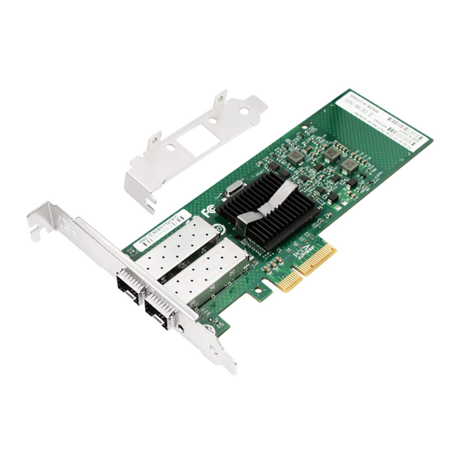 Mua Gigabit LAN Card,Intel 82576 Genuine Board (Chip) implementation,Dual SFP Port,PCI-E 2.0 X4 ...