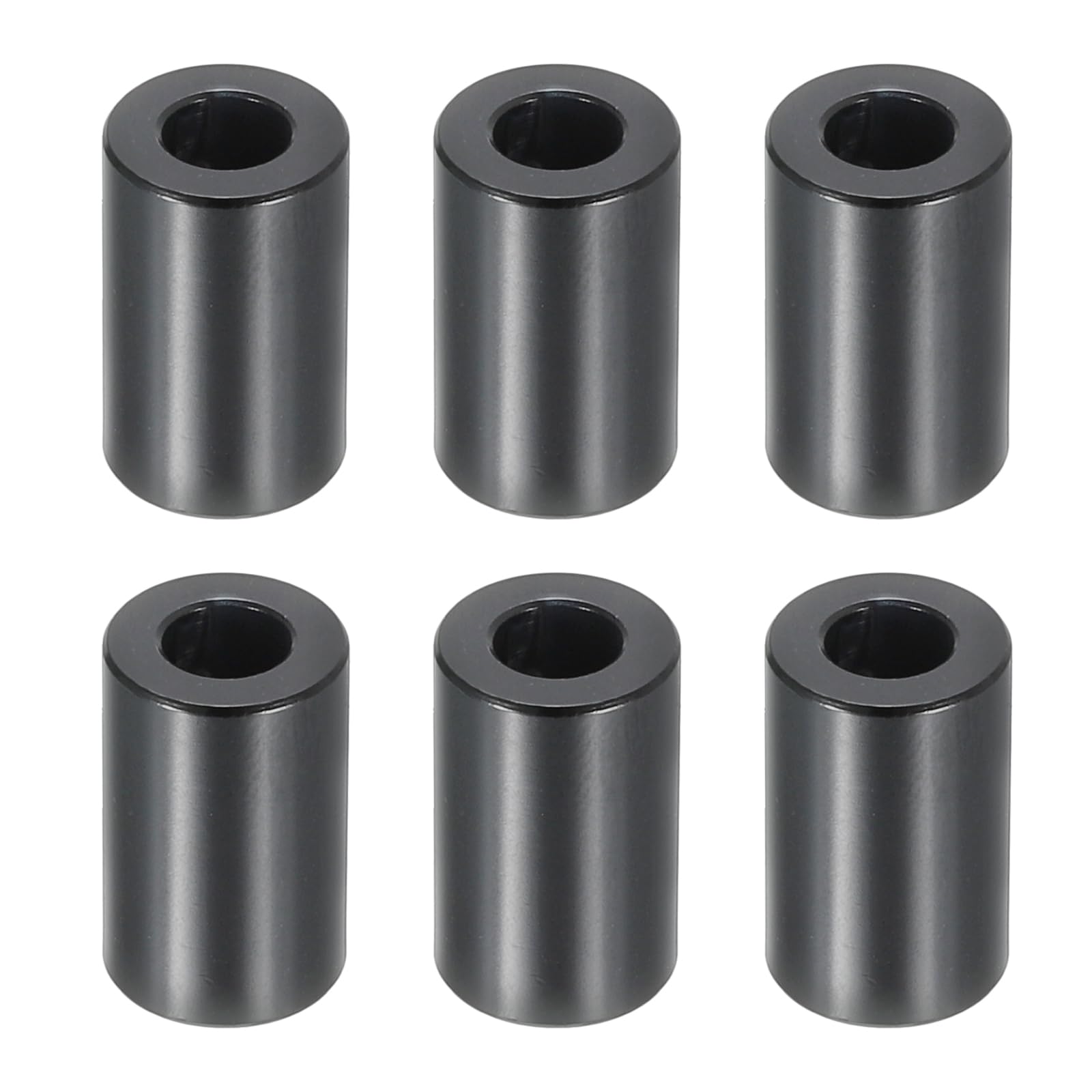 PATIKIL M5 Aluminum Spacers, 6 Pcs Metal Spacers Aluminum 5.2mm ID x ...