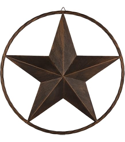 Brass Wall Decor Texas Star