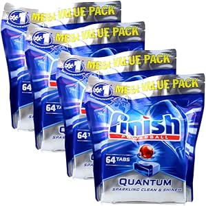 Finish Powerball Quantum Max Original Tablets, 256 Count : Amazon.com ...