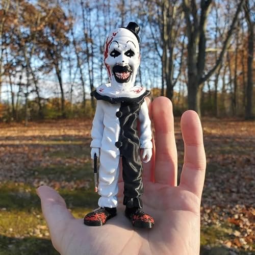Terrifier Statue Art The Clown Horror Movie Figure Scary Killer Clown ...