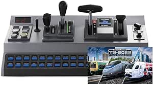 Amazon.com: RailDriver USB Desktop Train Cab Controller with Train Sim ...