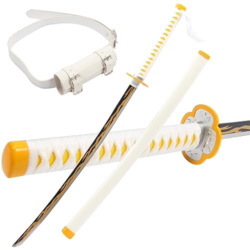 Handmade Demon Slayer Sword Anime Real Metal Carbon Steel Samurai Sword ...
