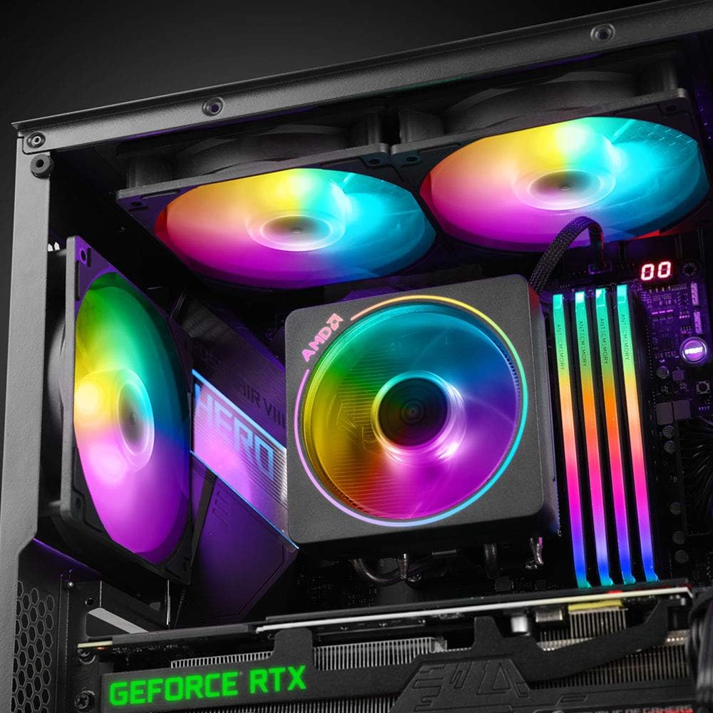 Antec RGB Case Fans, 120mm Case Fan, Addressable RGB, PC Fan High ...