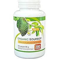 Amazon.com: NalLife Organic Soursop Graviola Leaves 200 Capsules : Health & Household