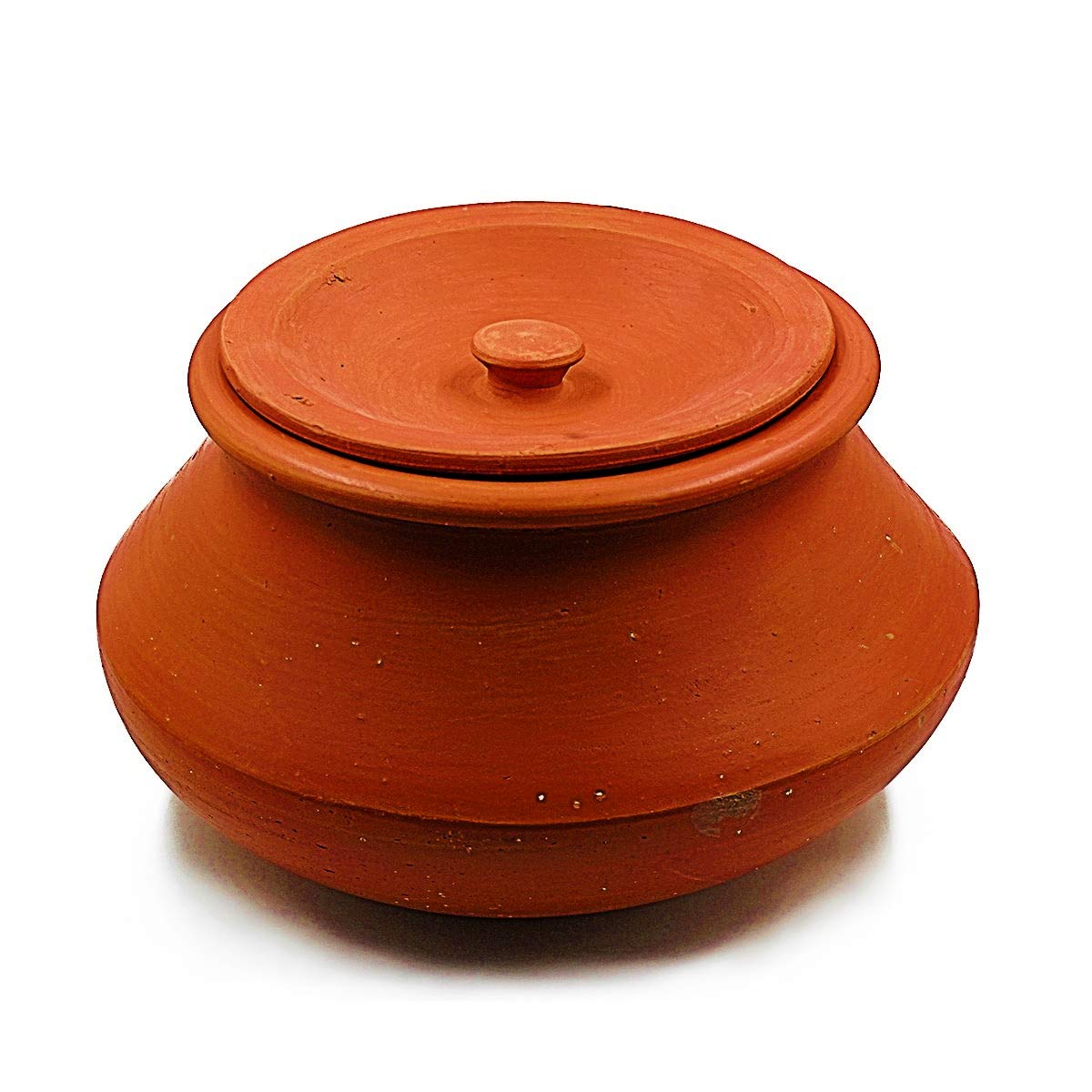 Buy SeGrand Clay Dahi / Curd Handi Pot with lid (1.5 Litre) - Organic ...