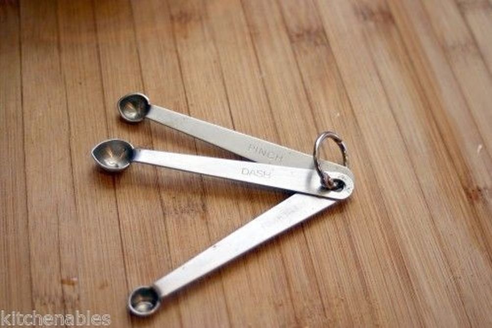 Lunarland Stainless Steel 3 Piece Mini Measuring Spoons Set - Dash ...