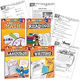 Amazon.com: 180 Days of Practice - 4th Grade Workbook Set - Includes 4 ...
