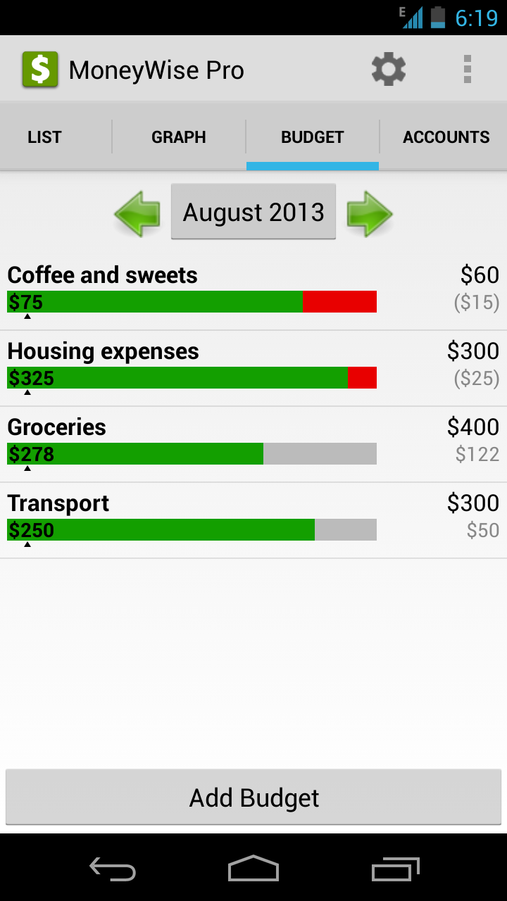 MoneyWise Pro:Amazon.com:Appstore for Android
