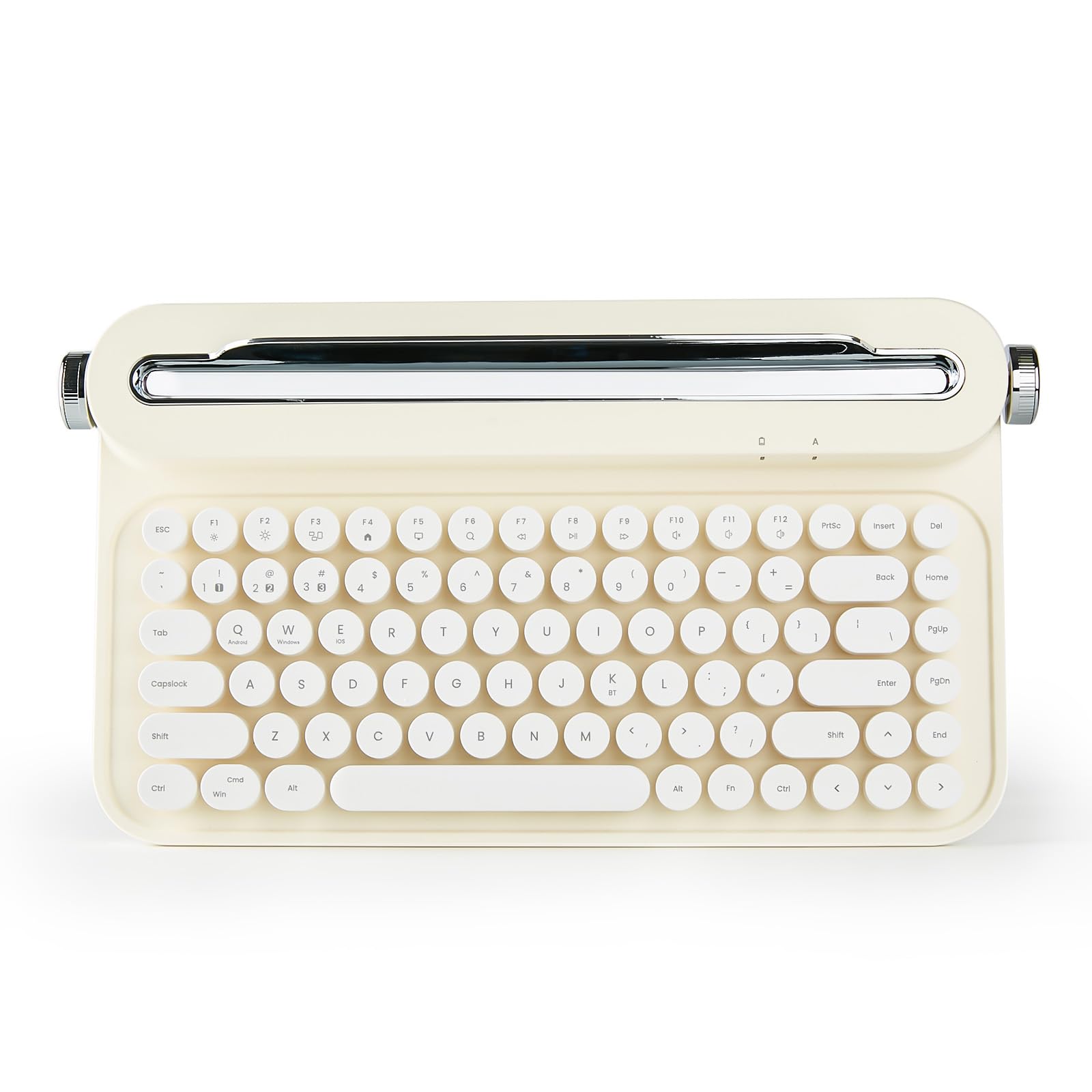 YUNZII ACTTO B305 Wireless Typewriter Keyboard, Retro Bluetooth ...