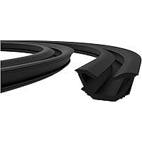 CRL Flexible Flocked Rubber Glass Run Channel for Universal for Buses ...