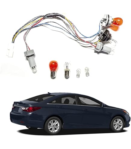 Hyundai Tucson Tail Light Socket Replacement 2016-2018 2-Pack Tail ...