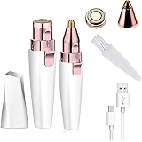 Amazon.com: Eyebrow Trimmer & Facial Hair Removal for Women, 2 in 1 ...