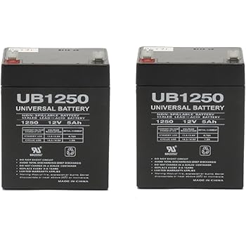 Amazon.com: Razor E100 E125 E150 Electric Scooter battery 12V 5AH - 2 ...