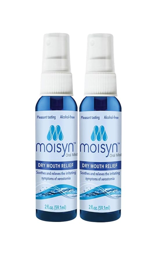 Amazon.com: MOISYN Advanced Dry Mouth Relief Oral Spray (2 oz, 2 Pack ...