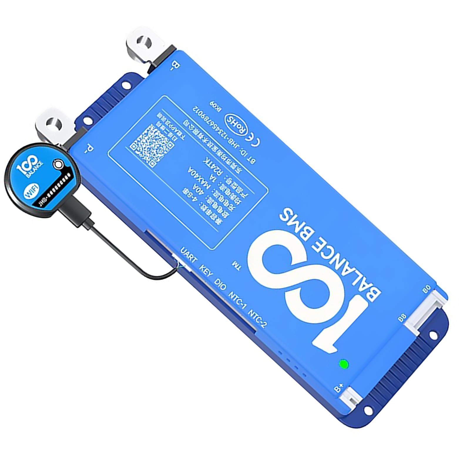 Mua KuRkur Smart BMS WiFi BMS Active Balance BMS 16S Bluetooth 4S 8S 10S 24S 40A 60A 80A 100A ...