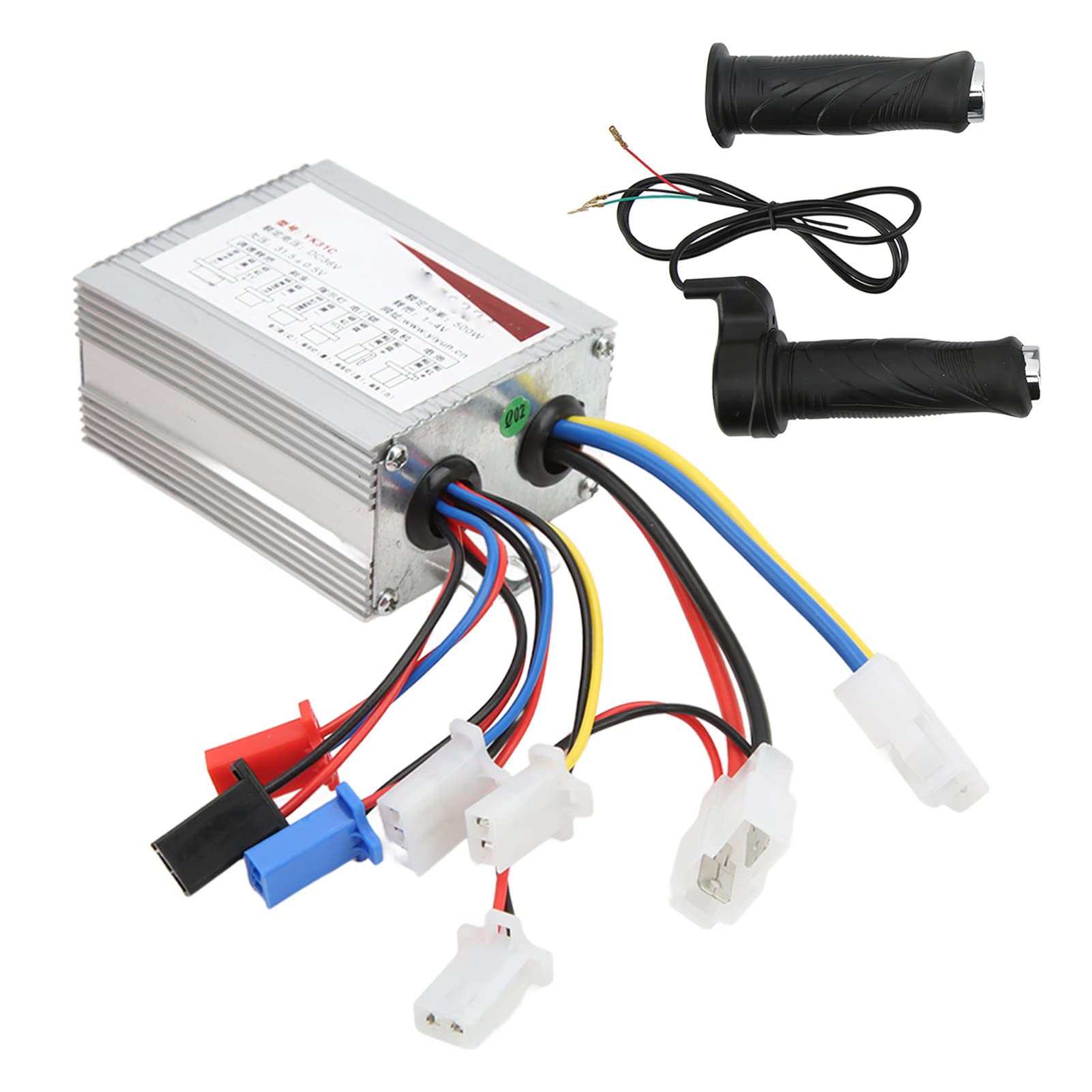 Qiilu DC Motor Speed Controller, Brush Motor Driver Controls Module ...