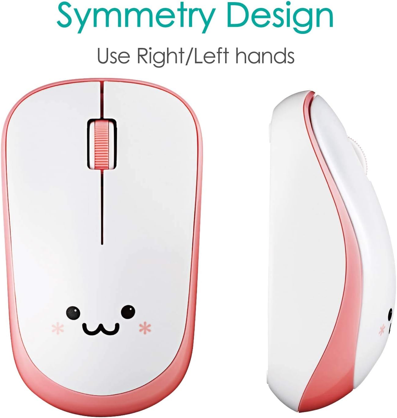 ELECOM Wireless 3 Button Mouse, IR Sensor, Symmetric Design, Power ...