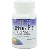 Amazon.com: Planetary Herbals Slippery Elm Lozenges, Herbal Throat ...