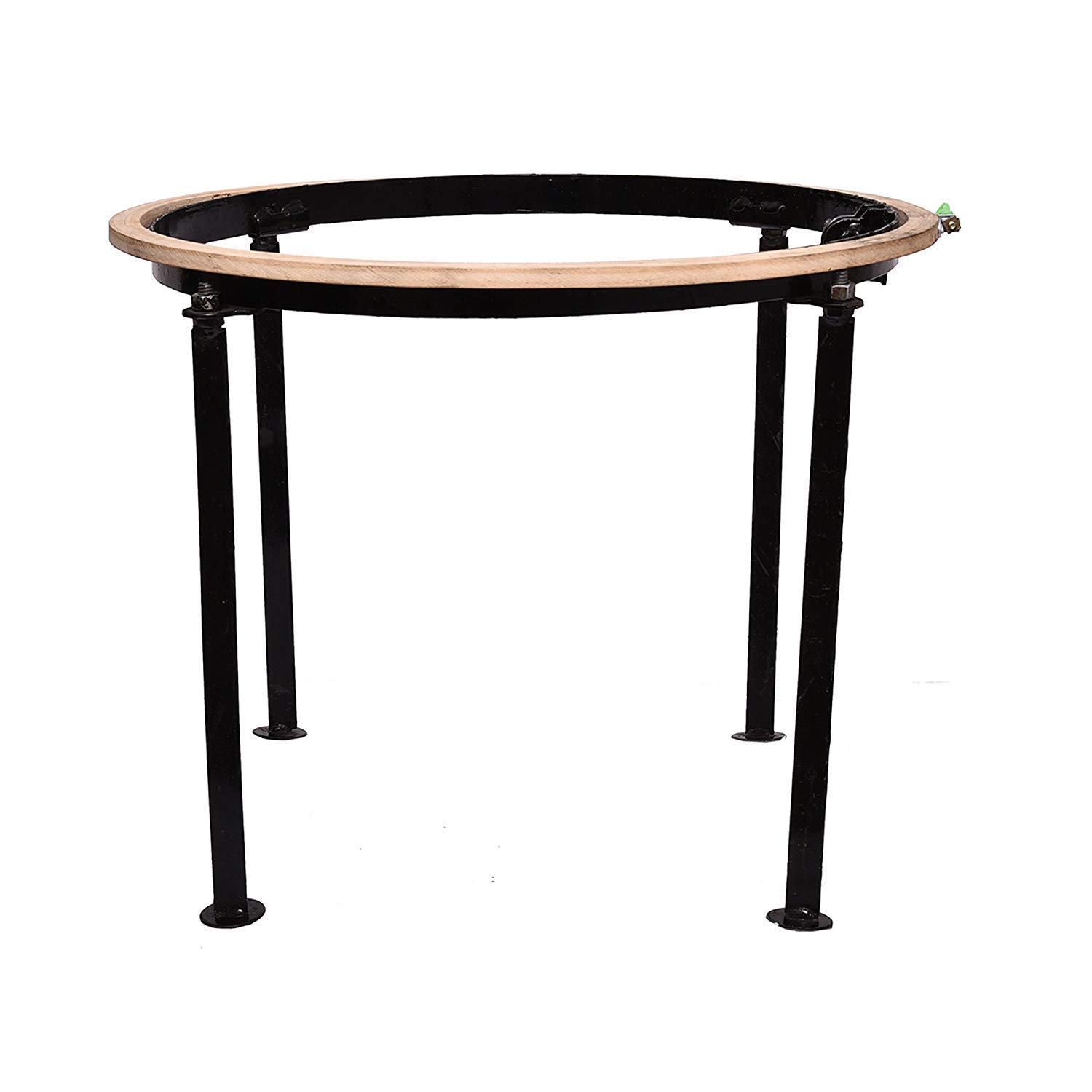 Ridicsa 18-inch Aari Work Stand and Wooden Hoop, Maggam Work stand18 ...