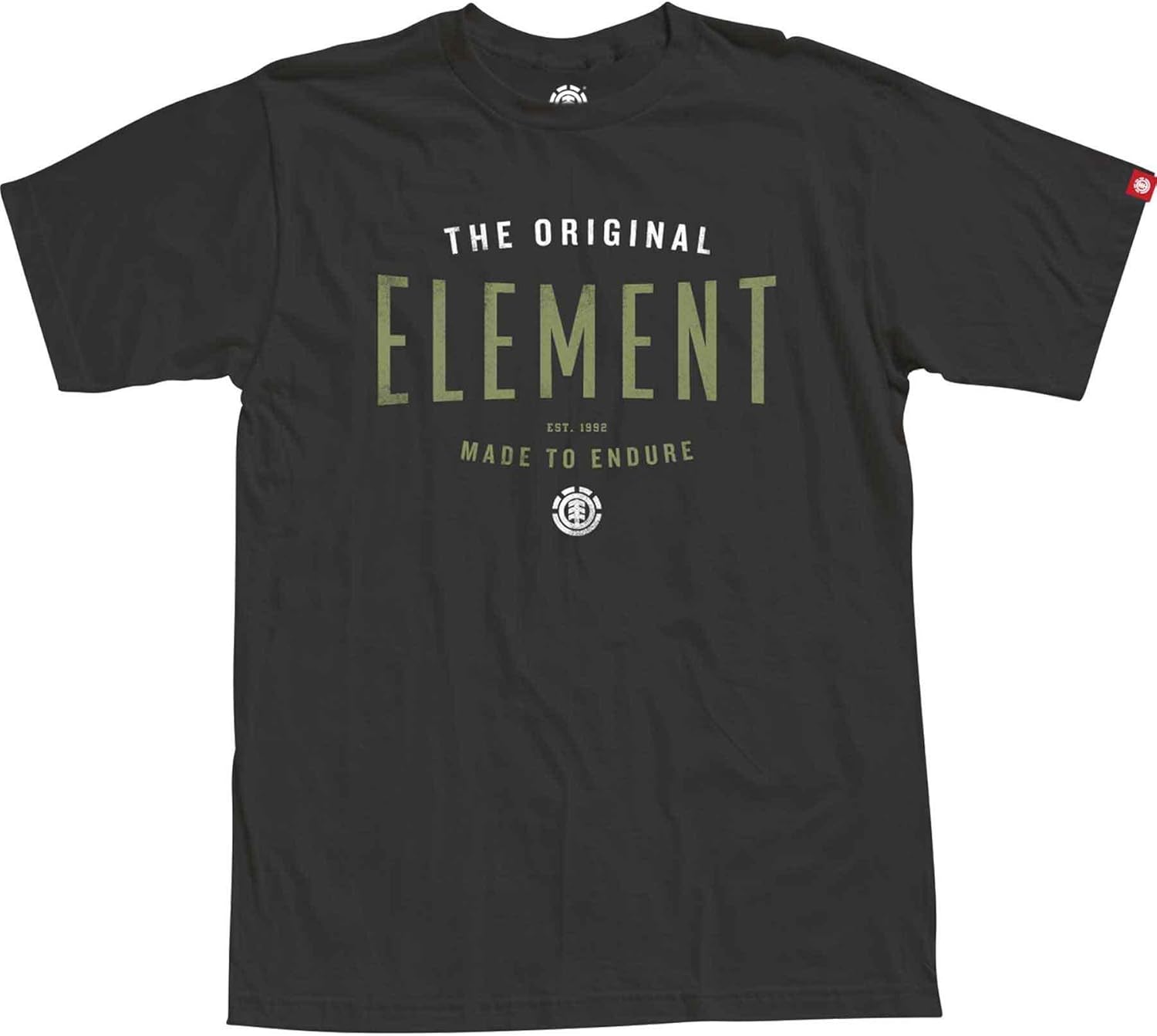 Amazon.com: Element Men's Built Short Sleeve T-Shirt: Clothing