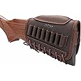 TOURBON Hunting Rifle Cheek Riser Adjustable Buttstock Ammo Holder for ...