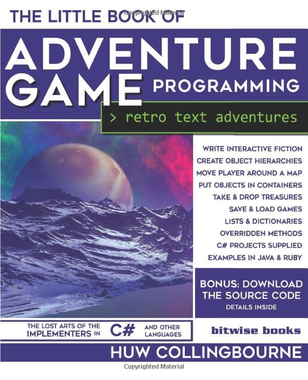 The Little Book Of Adventure Game Programming: Program Retro Text ...