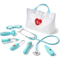 Lehoo Castle Doctor Kit Kids Wooden, Toys for 3+ Year Old Boys, Pretend ...
