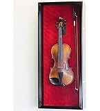 Amazon.com - Fiddle or 1/4-3/4 Acoustic Violin Display Case Shadow Box ...