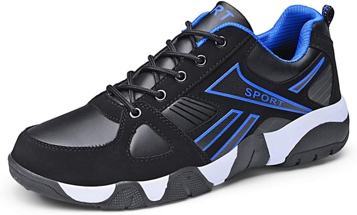 Generic Turnschuhe Für Männer Leder Verschleißfestigkeit Atmungsaktive ...