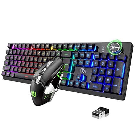 Mua FELiCON K620 Wireless Gaming Keyboard and Mouse Combo, Mechanical ...