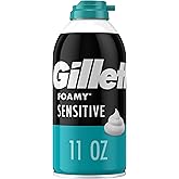 Amazon.com: Gillette Foamy Regular Shaving Cream, Pack of 12, 11 oz ...