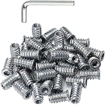 How To Attach Steel Table Legs Using Rampa Threaded Inserts And Bolts ...