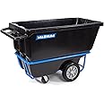 Magnum Tilt Truck, 1/2 Cu. Yd. Capacity Dump Cart with Heavy Duty 12 ...