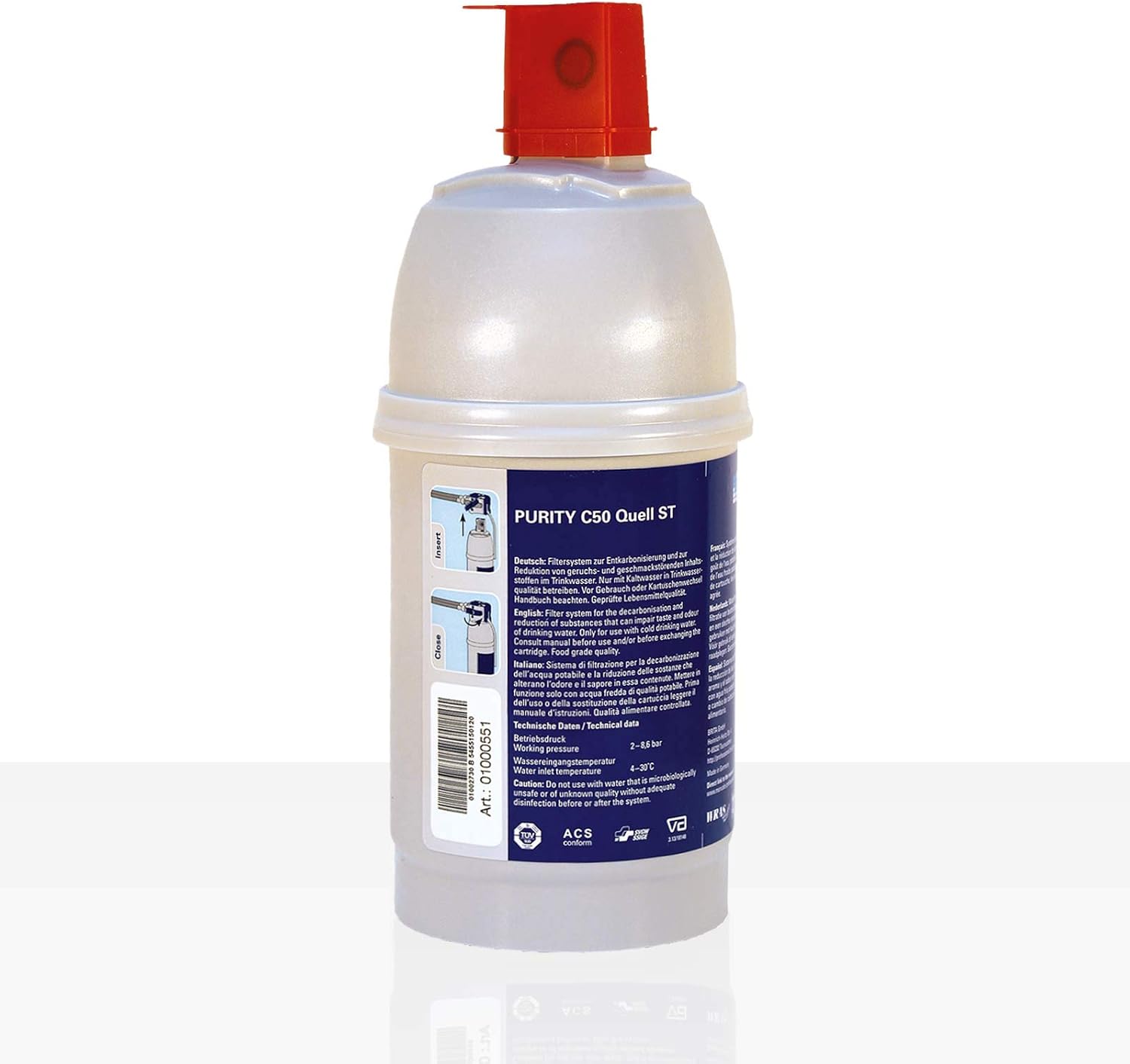 BRITA PURITY C50 Quell ST CU FILTER CARTRIDGE: Amazon.co.uk: Kitchen & Home