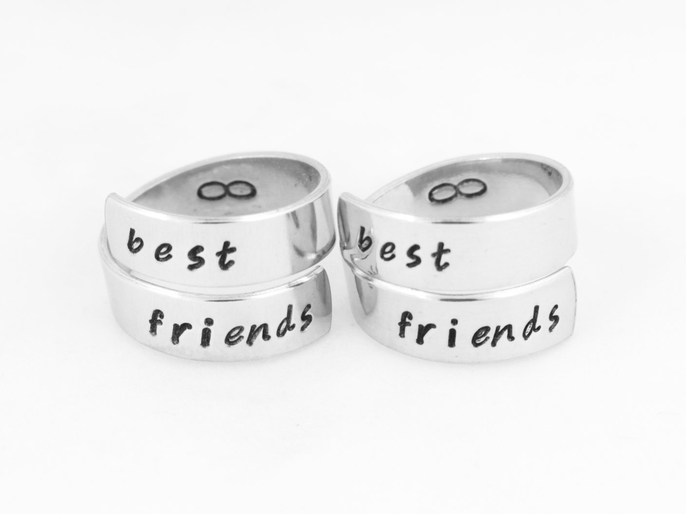 Amazon.com: Best Friends Forever Rings - Friendship - Best Friends ...