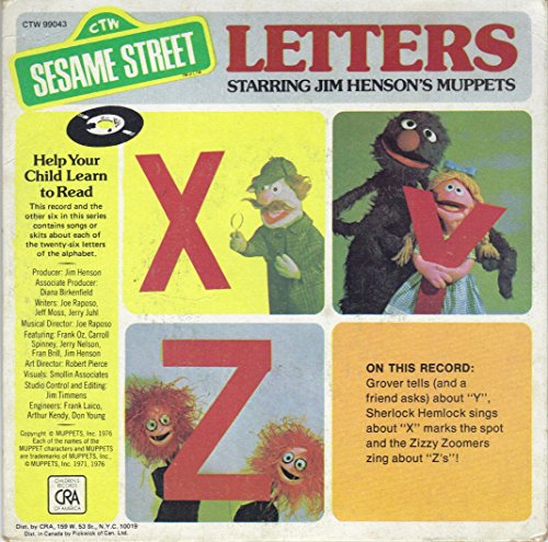 Sesame Street: Letters of the Alphabet X Y Z ; Starring Jim - Want It All