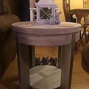 Amazon.com: Signature Design by Ashley Urlander Round Lift Top Cocktail ...