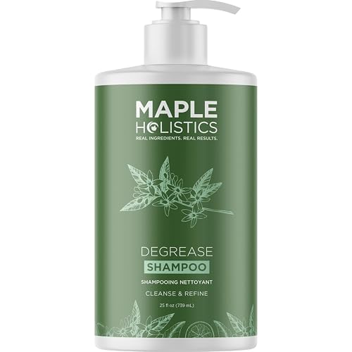 Maple Holistics Clarifying Shampoo for Oily Hair and Scalp - Deep ...