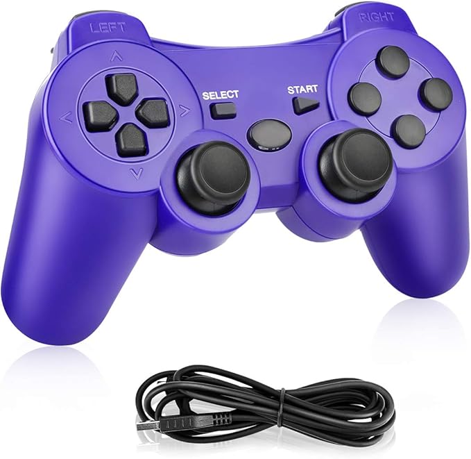 Amazon.es: Powcan Mando Inalámbrico PS3, Bluetooth PS3 Gamepad ...