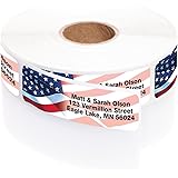 Amazon.com : American Glory Rolled Personalized Return Address Labels ...