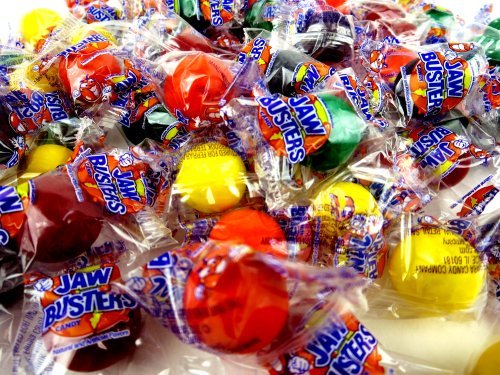 Jaw Busters 1 POUND JAW BUSTERS JAWBREAKERS FERRARA PAN CANDY