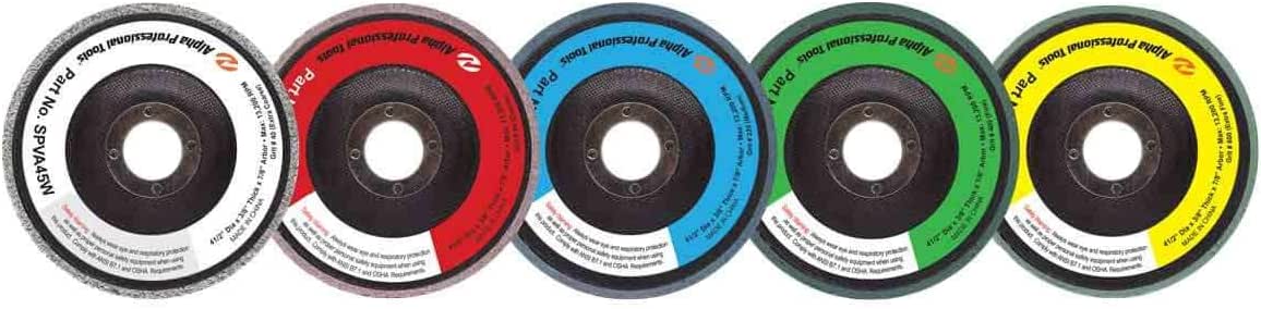 Alpha PVA VP Style 4-1/2” Polishing Pad with 5/8”-11 Hub -Coarse 80 ...